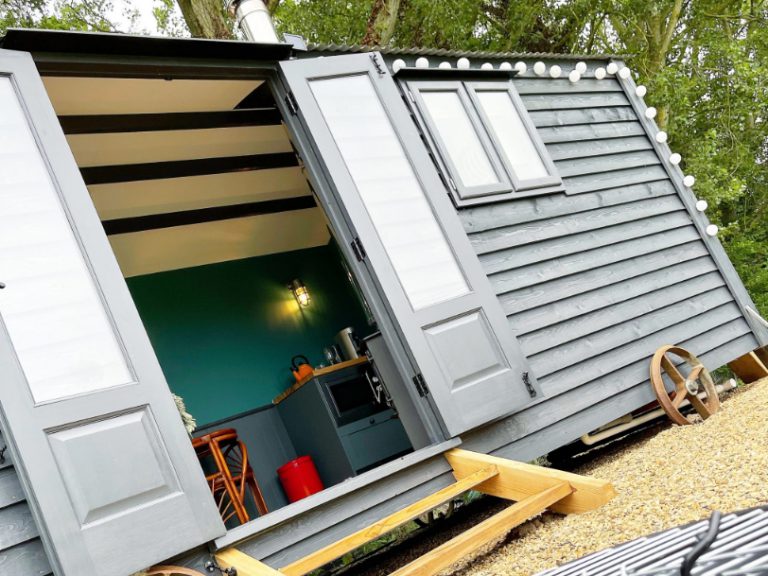 Traditionally Hand-Crafted Huts | Black Sheep Shepherd Huts Ireland